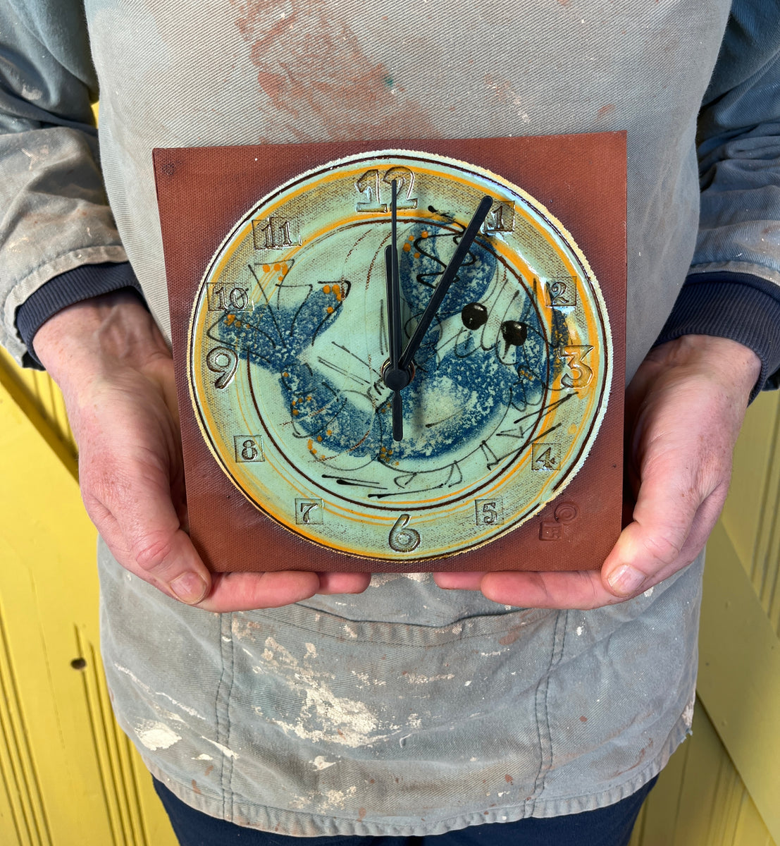 Lobster Clock – Tyrii Pottery