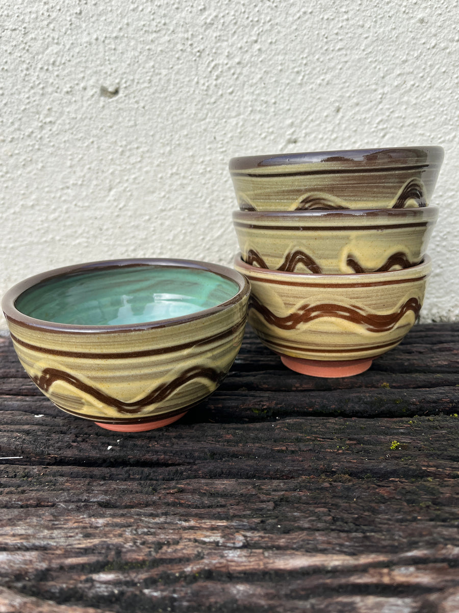 Turquoise Bowl – Tyrii Pottery
