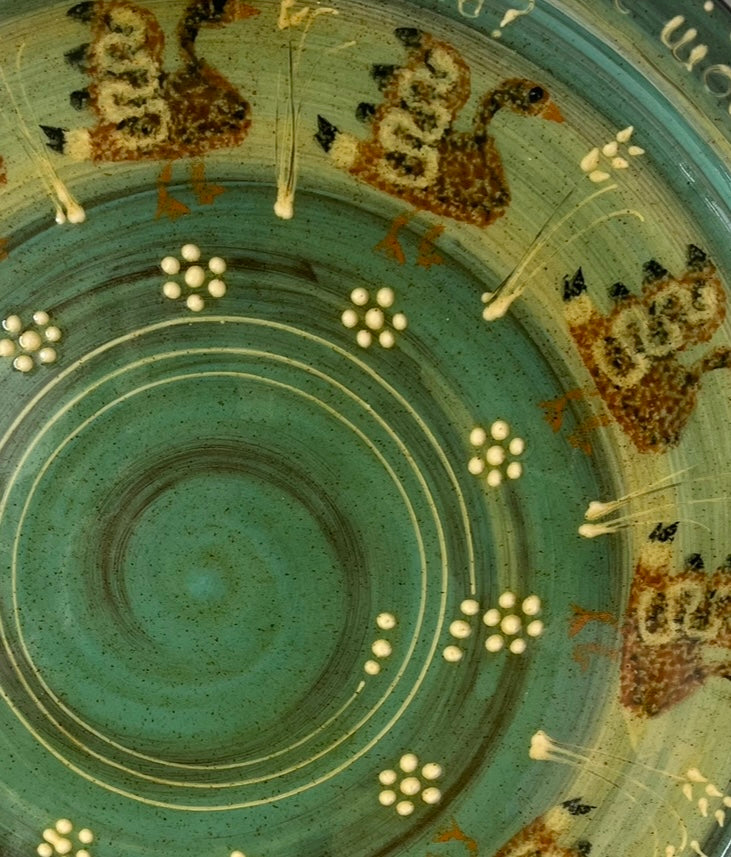 “Dust if you must” Platter – Tyrii Pottery