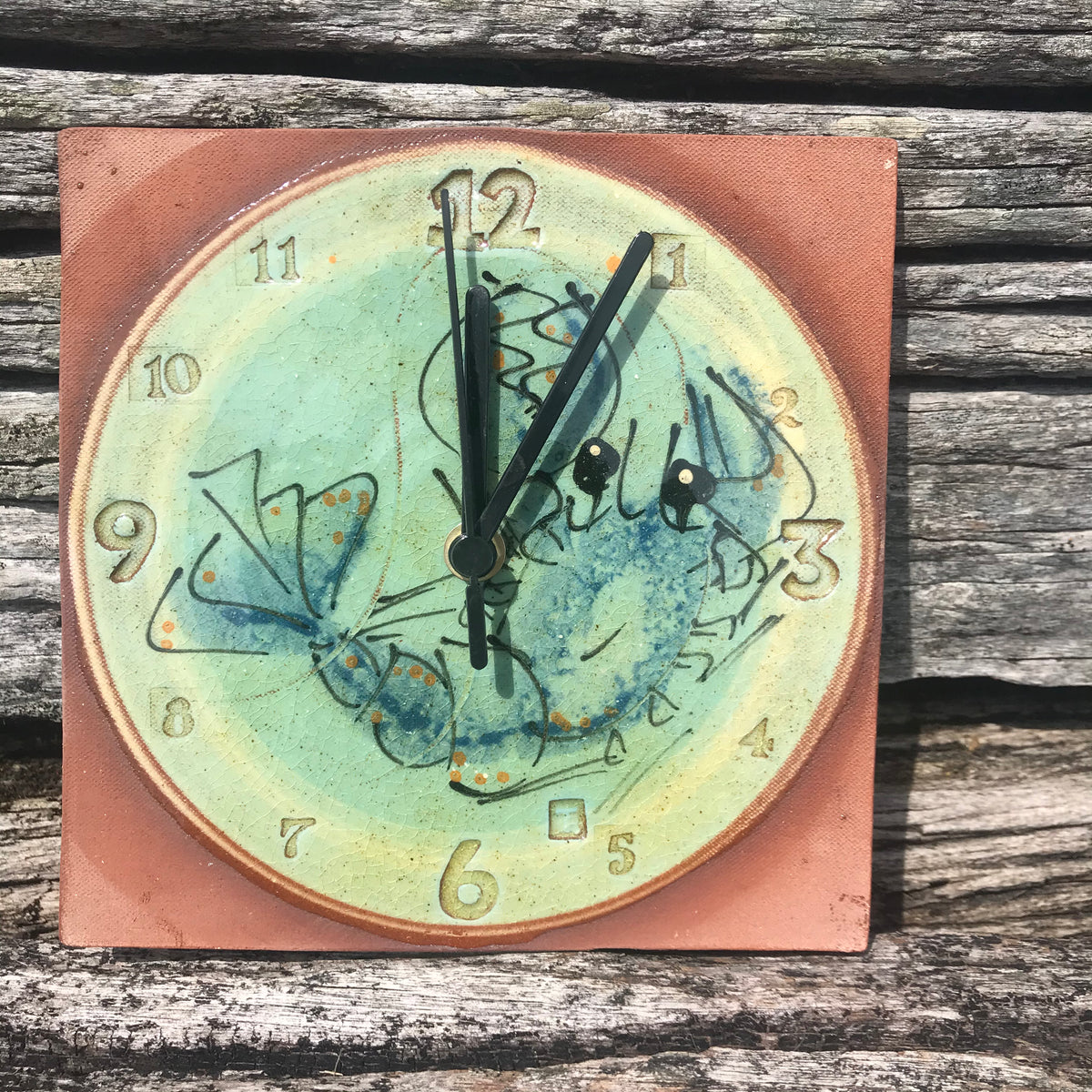 Lobster Clock – Tyrii Pottery