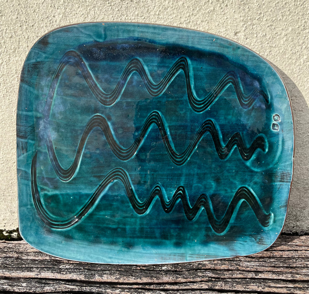 Wave Platter – Tyrii Pottery